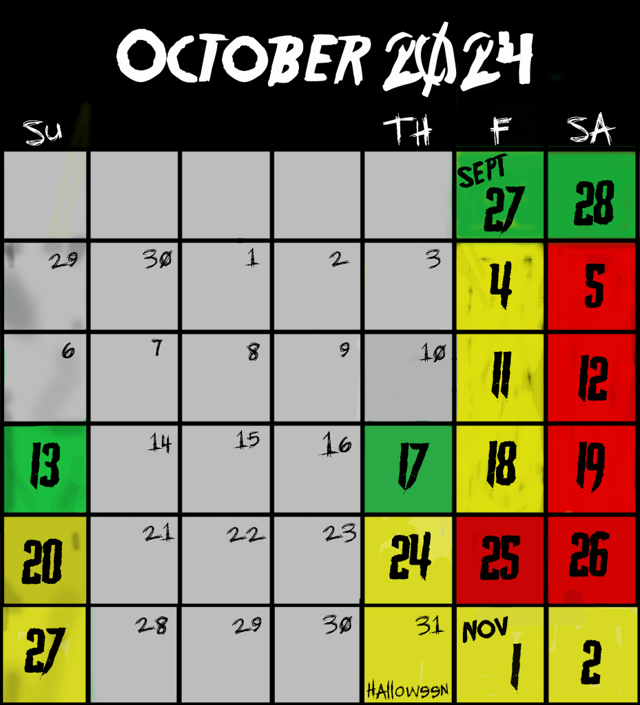 Frightland Haunted Attraction Hours & Schedule